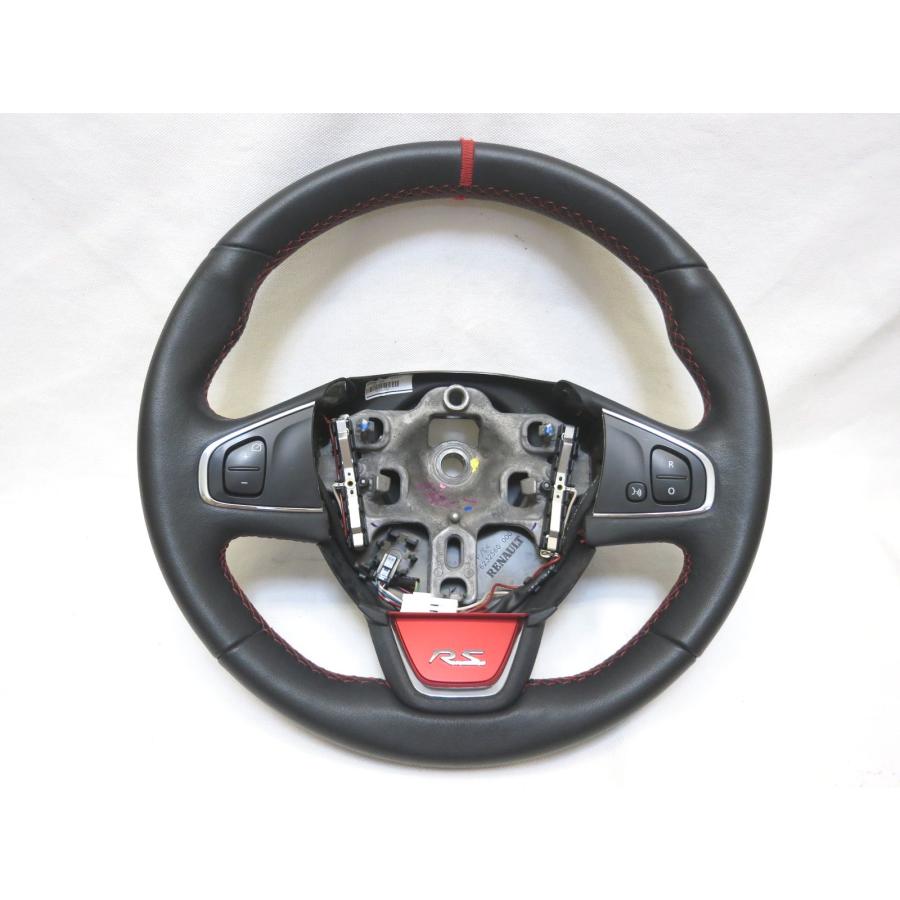 美品! ルーテシア RM5M ルノー RS スポール シャシーカップ 純正 革 ステアリング ハンドル スイッチ 管理番号（W-5605） : 松下自動車 ヤフーショッピング店 - 通販 ...