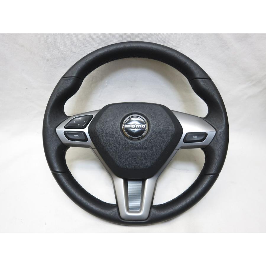 美品! モモ MOMO 革 ステアリング 運転席 エアバック エアーバック カバー mats コペン LA400A ウエイク キャスト 管理番号（W-6087） : a2025-1-3-7 ...