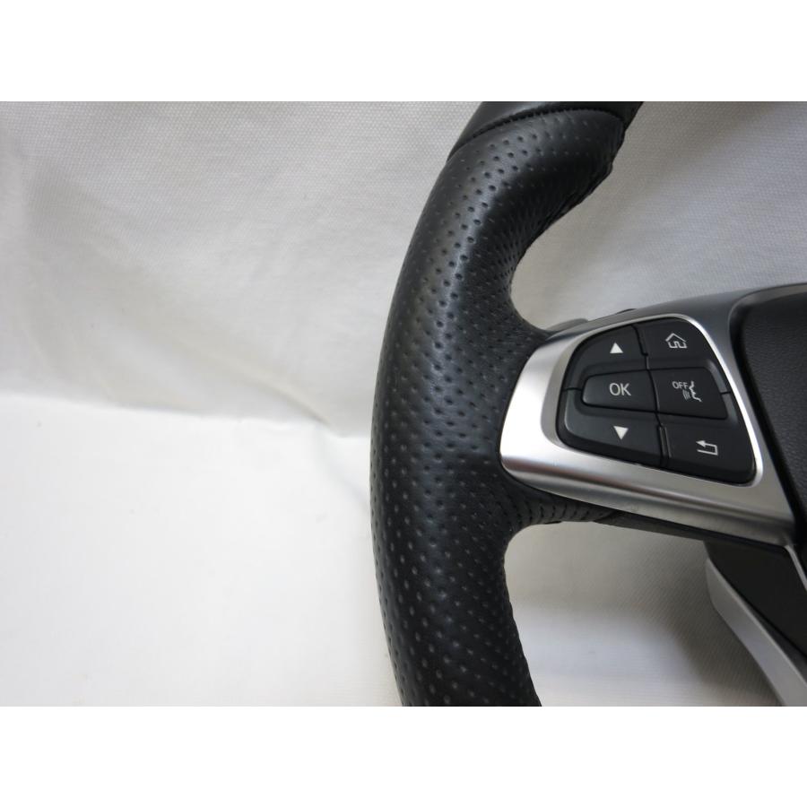 W205 C200 純正 革 ステアリング ハンドル エアバック エアーバック カバー スイッチ A 000 460 40 03 9E38 W218 W176 管理番号（W-6223 ...