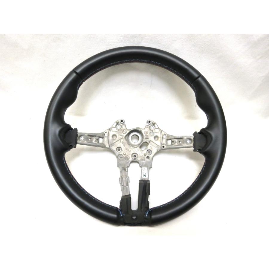 美品! F80 M4 Mステッチ!純正 革 ステアリング ハンドルF30 F31 F32 F34 F20 F21 F22 F25 F15 F82 M3 X1 X3 X4 X5 X6管理番号（W ...