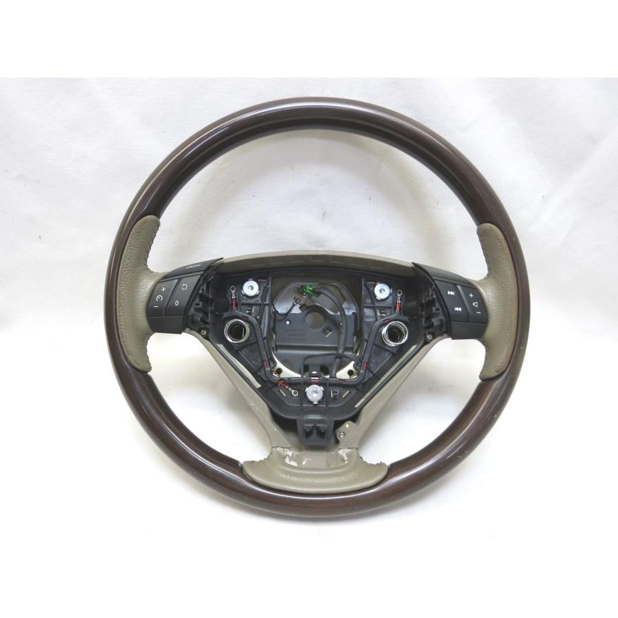 XC90 ボルボ 純正 ウッド ステアリング ハンドル 30680867 V70 状態が良くないので、補修ベースでお願いします。管理番号（W-6519） : 松下自動車 ヤフーショッピング店 ...