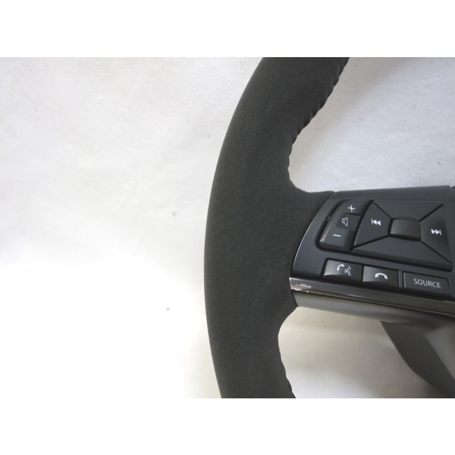 希少! ノート NISMO ニスモ E12 HE12 e-POWER 後期 純正 ステアリング ハンドル 革 アルカンターラ レッドステッチ 管理番号（W-6539） : 松下自動車 ヤフー ...