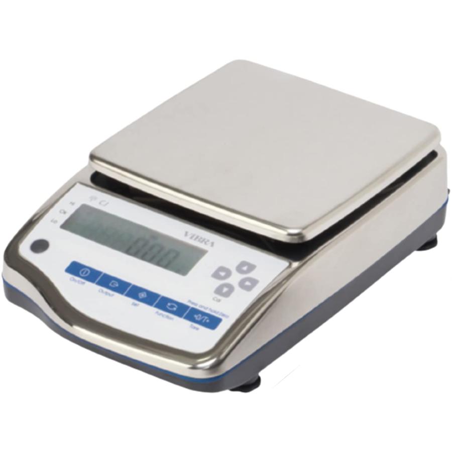 新光電子 ViBRA 電子天びん CJ-6200S 高精度タイプ ≪ひょう量6200g 最小表示0.01g 皿寸法190×190mm≫ : はかりのテイク-take store - 通販 ...
