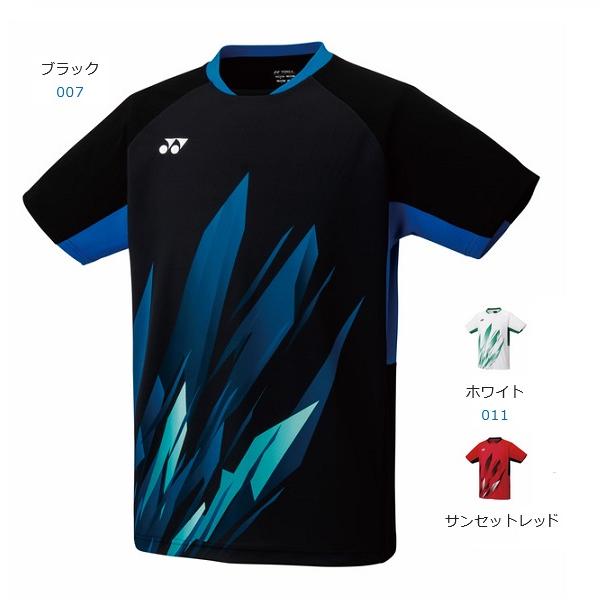 YONEX 【メール便可】ヨネックス メンズゲームシャツ(フィットスタイル) 10668 テニス バドミントンユニフォーム : マツダスポーツ - 通販 - Yahoo!ショッピング