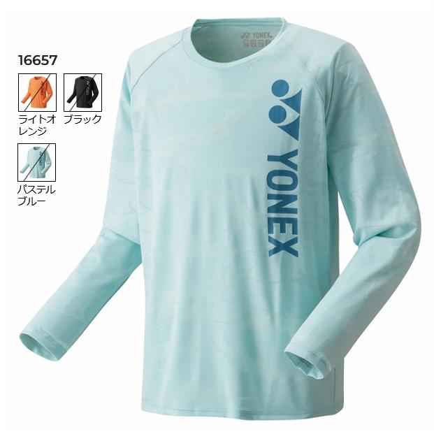 YONEX 【メール便可】ヨネックス ユニ ロングスリーブTシャツ. 16657 : マツダスポーツ - 通販 - Yahoo!ショッピング