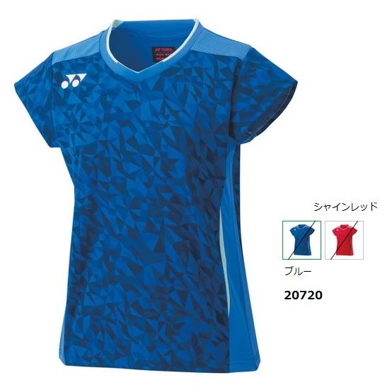 YONEX 【メール便可】ヨネックス ウィメンズ ゲームシャツ（フィットシャツ）20720 : マツダスポーツ - 通販 - Yahoo!ショッピング