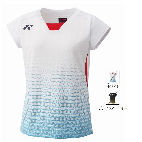 ヨネックス バドミントンウェア ゲームシャツ レディース ウィメンズゲームシャツ フィットシャツ 20824 YONEX YONEX（ヨネックス） 【メール便可】ヨネックス ウィメンズ ゲーム