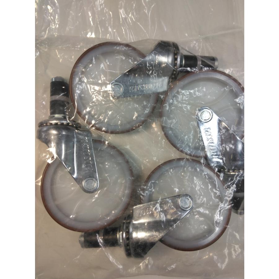 【ナンシン】一般用キャスター 4つセット GMシリーズ GM-100UM/100φ : 松浦商店Yahoo!店 - 通販 - Yahoo!ショッピング