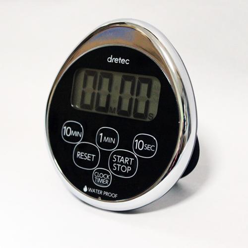 ドリテック 【メール便可】 時計機能付防水タイマー T-565CRSP スタンド・磁石・ひも通し穴付 キッチンタイマー 1個 在庫限り : 雑貨のマツヤス - 通販 - Yahoo!ショッピング