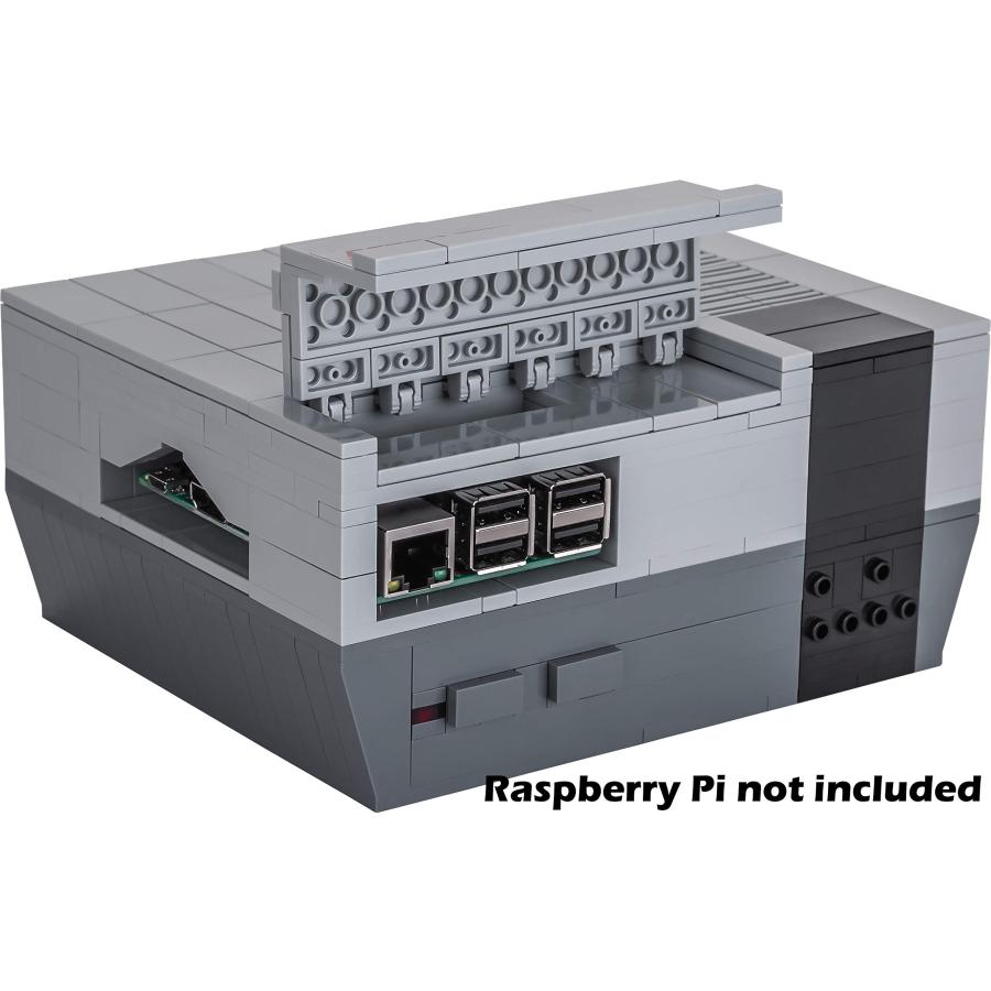 NES Retro Brick Raspberry Pi 4B, 3B, 3B , 2B Case (307 Bricks ...