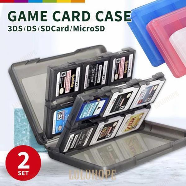 3DS DS カードケース ハードケース SDカード microSD 収納 コンパクト 2個セット 大容量 ゲームカード : lulu483sp111 : はい雑貨屋です Yahoo!店 ...