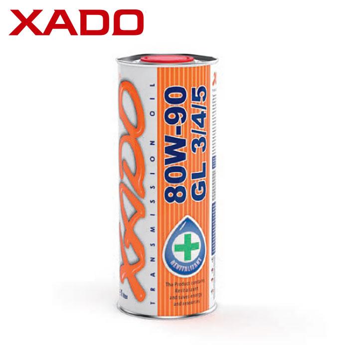 XADO Atomic Oil 80W-90GL 3/4/5 自動車用鉱物油ギアオイル 1L缶 : 丸井商会オンラインショップ - 通販 ...