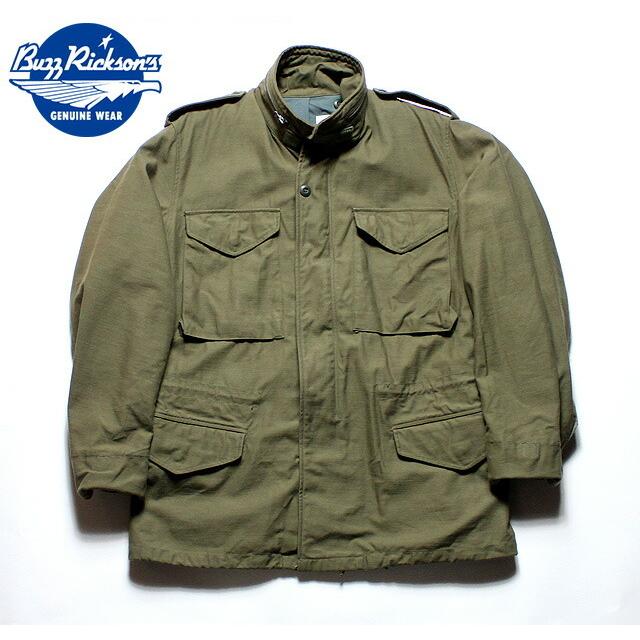 BUZZ RICKSON'S バズリクソンズ ミリタリーtype M-65“BUZZ RICKSON MFG.CO.INC”No.BR11702-01(OLIVE DRAB) : マウナケア ...
