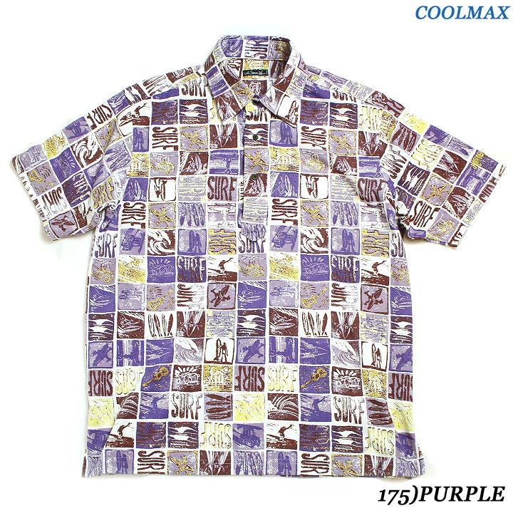 SUN SURF SURF×JOHN SEVERSON COOLMAX KANOKO S/S POLO SHIRT "SURF POSTER ...