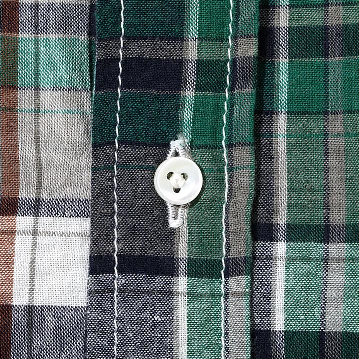 Sugar Cane INDIA MADRAS CHECK BUTTON DOWN SHIRT No.SC29000 :sc29000:マウナケアギャラリーズ - 通販 - Yahoo!ショッピング
