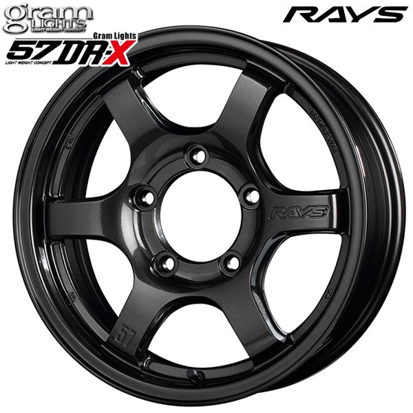 RAYS GRAM LIGHTS レイズ グラムライツ 57DR-X 16インチ 6.5J 6H139.7 +38 AXZ アルミホイール単品 4本セット 送料無料 : 57drx-1665 ...