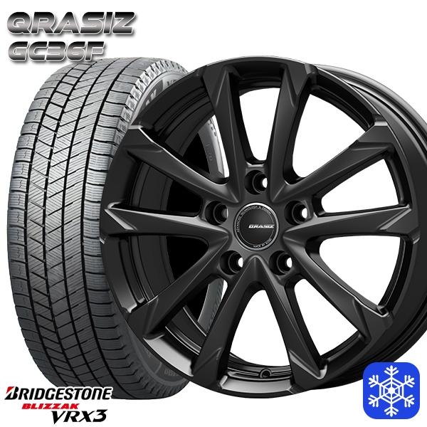 ブリザック 235/60R18インチ ブリヂストン VRX3 5H114.3 スタッドレスタイヤホイール4本セット クレイシズ GC36F ブラック : エムオートギャラリー新横浜店 - 通販 ...