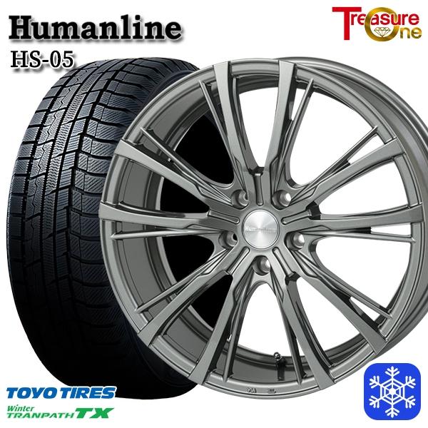 235/60R18インチ TOYO トーヨー ウィンター トランパス TX 5H114.3 スタッドレスタイヤホイール4本セット ヒューマンライン HS05 : hs05-1870-1145 ...