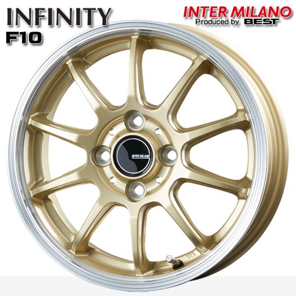 N-BOX等 BEST INFINITY インフィニティ F10 15インチ 4.5J 4H100 +45 GL/RP アルミホイール単品 4本セット 送料無料 : エムオートギャラリー新横浜 ...