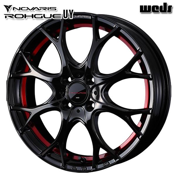WEDS N-BOX等 14インチ 4.5J 4H100 +45 Weds ウェッズ ノヴァリス ローグ UY アルミホイール単品 4本セット : エムオートギャラリー新横浜店 - 通販 ...