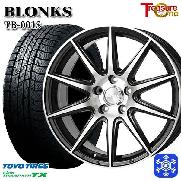 ウィンタートランパス 235/60R18インチ TOYO トーヨー ウィンター トランパス TX 5H114.3 スタッドレスタイヤホイール4本セット ブロンクス TB001S : エムオート ...