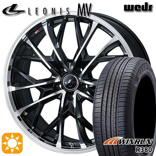 ウィンラン サマータイヤ ホイール4本セット 225/60R17インチ 5H114 Weds ウェッズ レオニス MV PBMC R380 : エムオートギャラリー新横浜店 - 通販 ...
