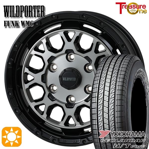 サマータイヤ ホイール4本セット 195/80R15インチ 6H139 ワイルドポーター ファンク WMC BP/BC ヨコハマ ジオランダー H/T G056 ホワイトレター : wmc ...