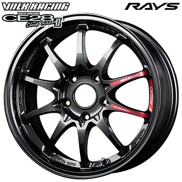 RAYS レイズ ボルクレーシング CE28 CLUB RACER II 15インチ 7.0J 4H100 +48 MM アルミホイール単品 1本 4本以上送料無料 : クロスポイント ...