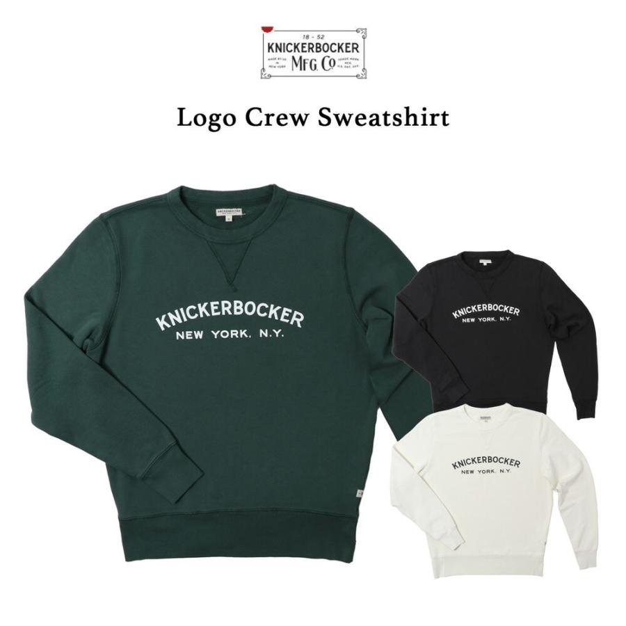 KNICKERBOCKER Logo Crew sweatshirt ニッカーボッカー スウェット トレーナー ロゴ クルーネック メンズ 秋 ...