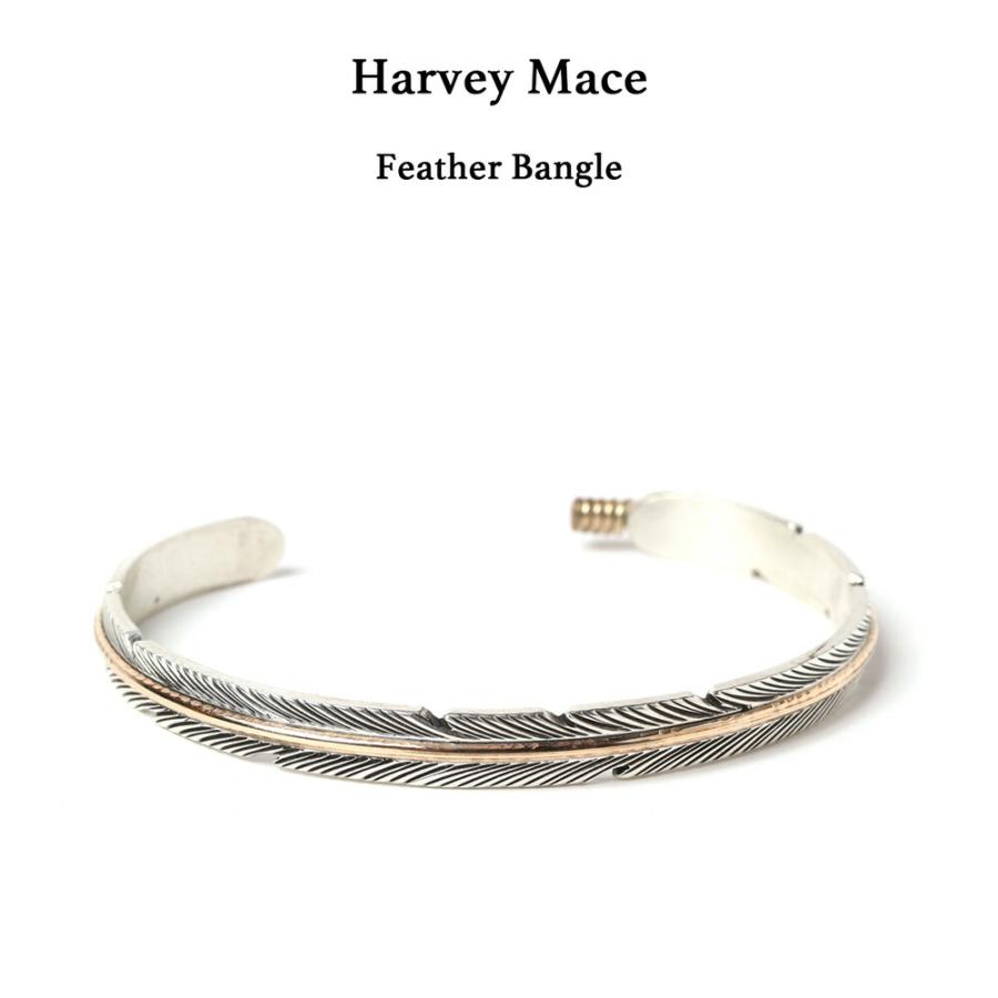 NAVAJO Harvey Mace ハービー ・メイス Feather Bangle フェザーバングル ナバホ族 Navajo インディアンジュエリー 羽 バングル シルバー ...