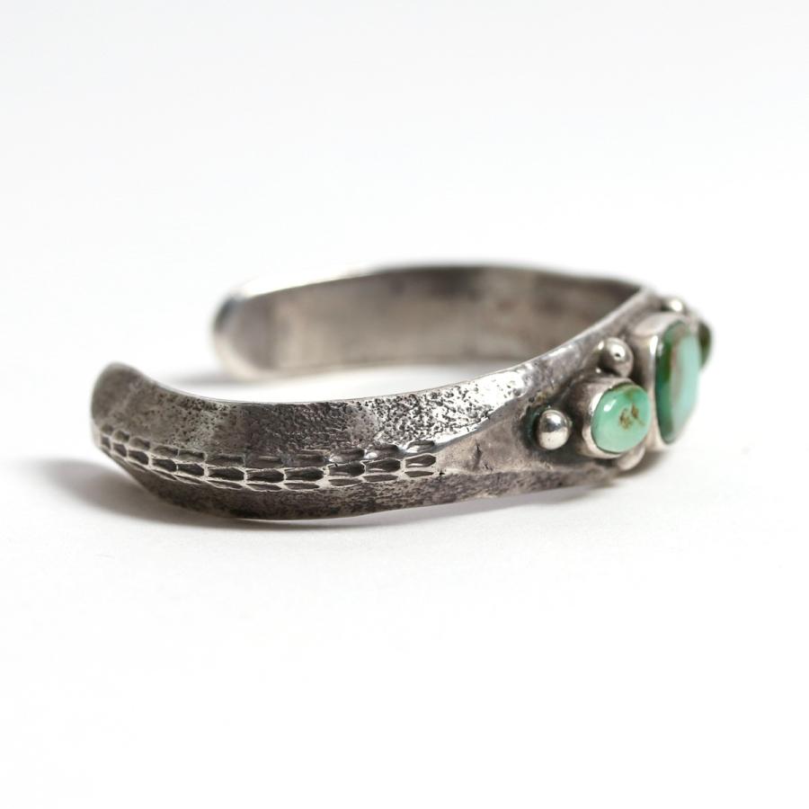 Indian Jewelry Jerry Faires ジェリー フェアーズ ロイストンターコイズバングル インゴット : MAVAZI ...