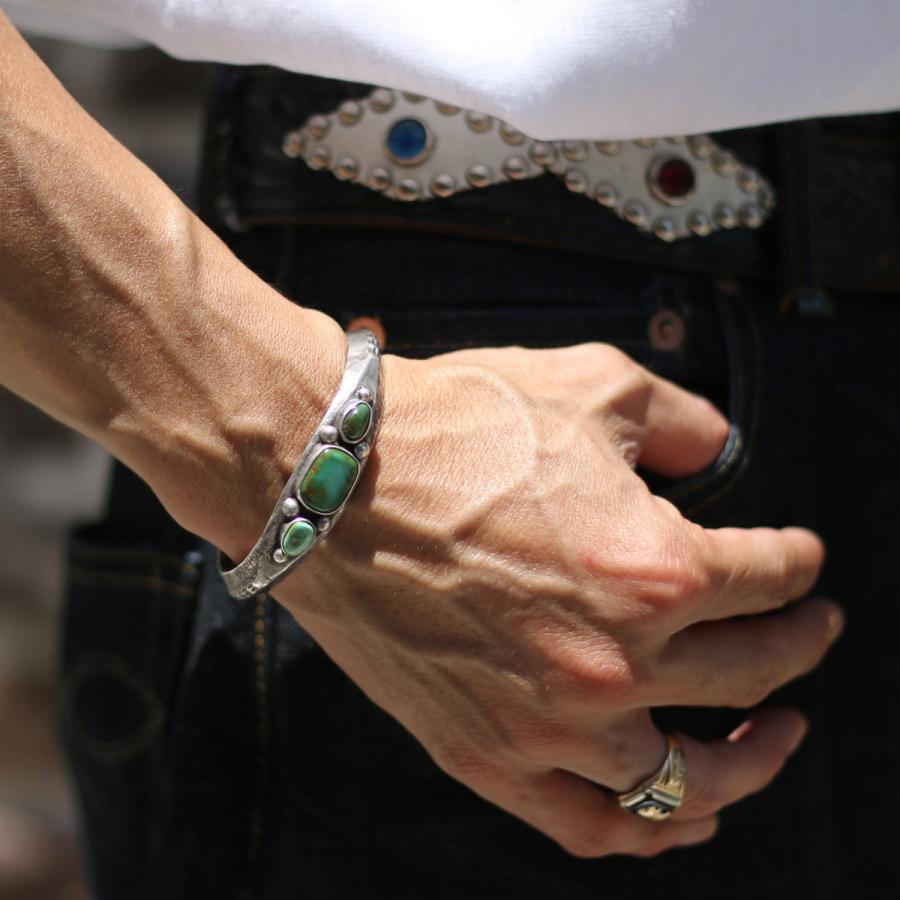 Jerry Faires ジェリー フェアーズ ロイストンターコイズバングル インゴット :nonnativebangle002:MAVAZI ...