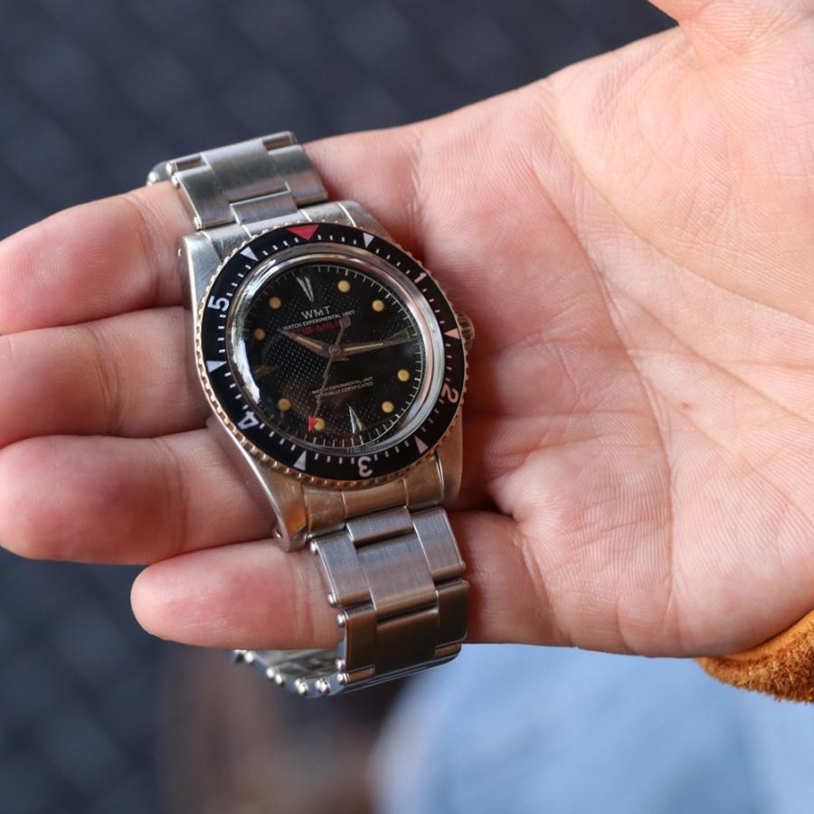 WMT ダブルエムティー WATCHES Sea Diver - SUB-MILIUS (Black WMT ダブルエムティー WATCHES Sea Diver - SUB-MILIUS (Black