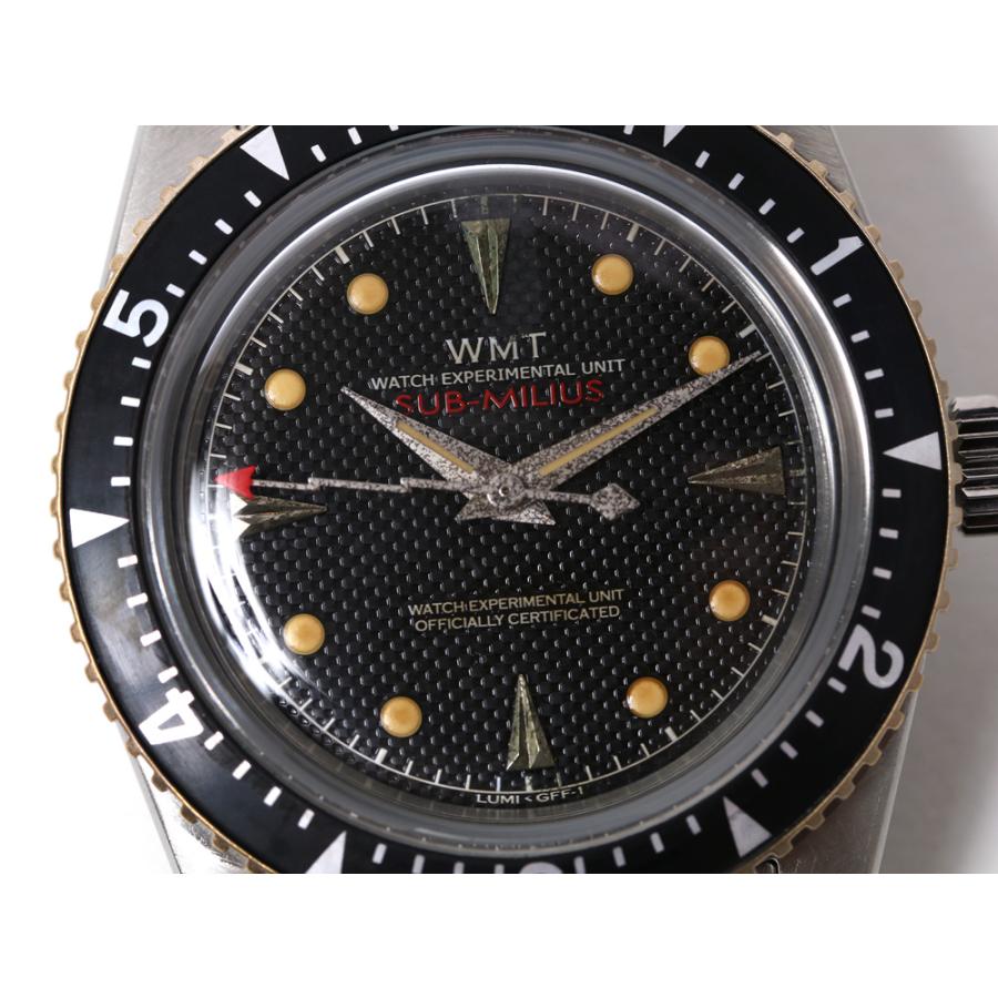 WMT ダブルエムティー WATCHES Sea Diver - SUB-MILIUS (Black WMT ダブルエムティー WATCHES Sea Diver - SUB-MILIUS (Black