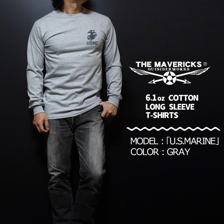 長袖Tシャツ M メンズ 綿100% MAVEVICKS ミリタリー ブランド USMA マリンアカデミー 杢グレー : GeneralStore YONEYA - 通販 - Yahoo!ショッピング