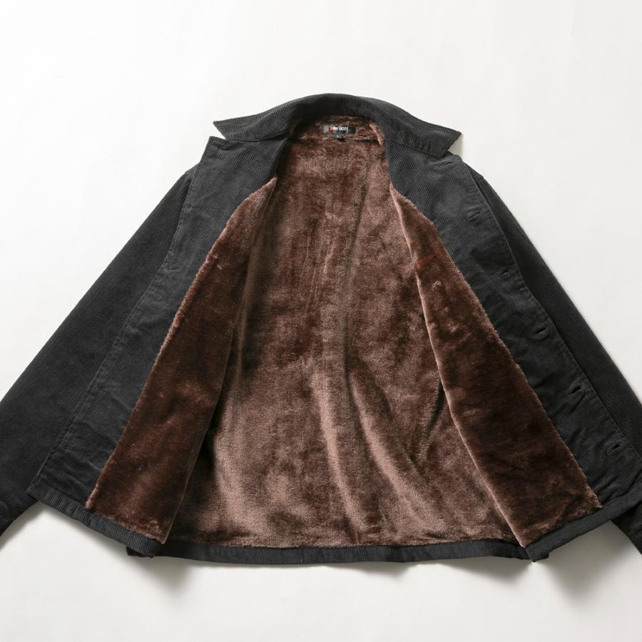 メンズ コーデュロイ ジャケット カバーオール アウター 裏シャギー ネイビー 秋 冬 春 ピエルッチ GV-060 : マックスコスメ - 通販 - Yahoo!ショッピング