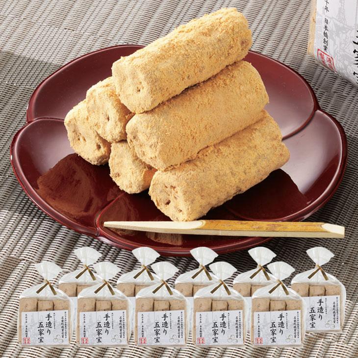 五家宝 10袋 極上 手作り ごかぼう 埼玉 熊谷 和菓子 銘菓 きな粉 茶菓子 五嘉棒 100年フード 埼玉三大銘菓 御家宝 : マックス ...