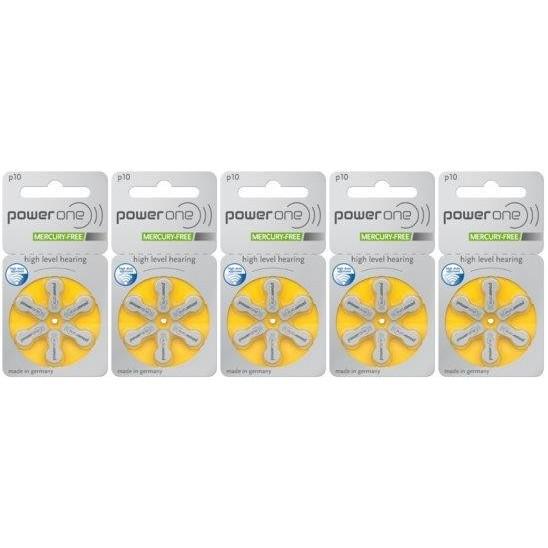 補聴器 電池 powerone パワーワン PR536(p10) 5パック 送料無料 : MAXTOOL 12月28日～1月5日迄休 - 通販 - Yahoo!ショッピング