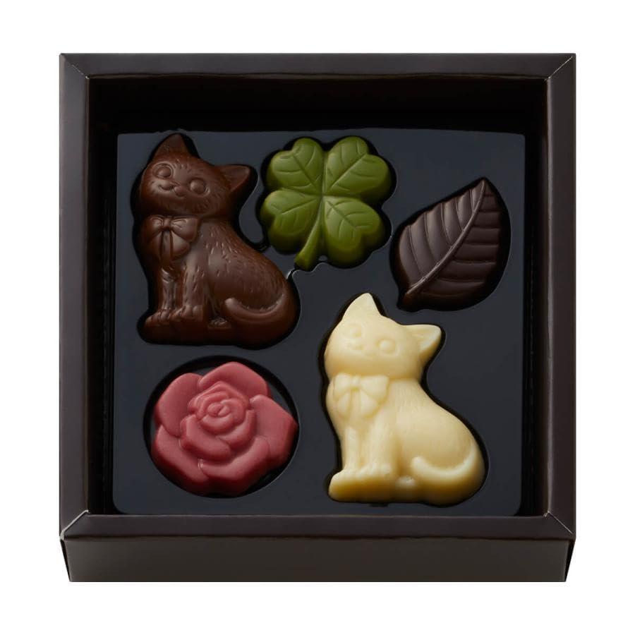 モロゾフ ショコラな猫 気まぐれなジル 19g 5個入 バレンタインチョコレート 2025年 専用袋付き : 0814-004209 : maxtower - 通販 - Yahoo!ショッピング