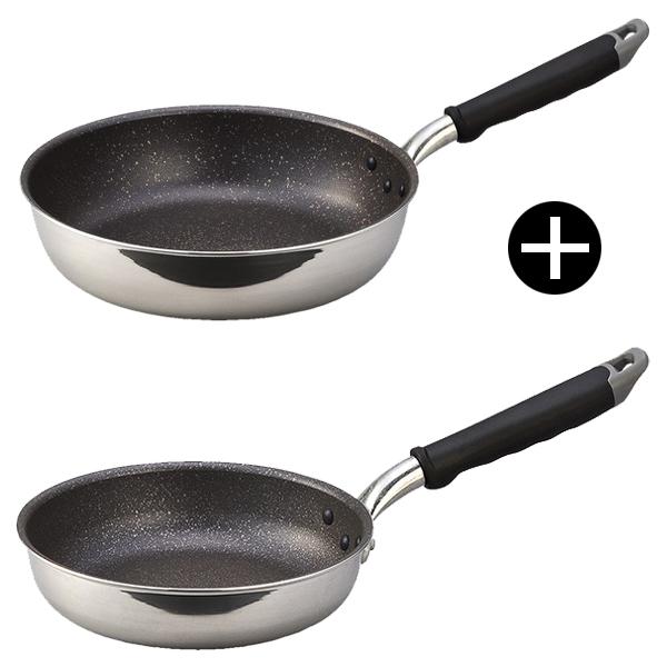 北陸アルミニウム IHフライパン 26cm・20cm ふかみ セット : 2980000354205 : MAXZEN Direct Yahoo!店 - 通販 - Yahoo!ショッピング