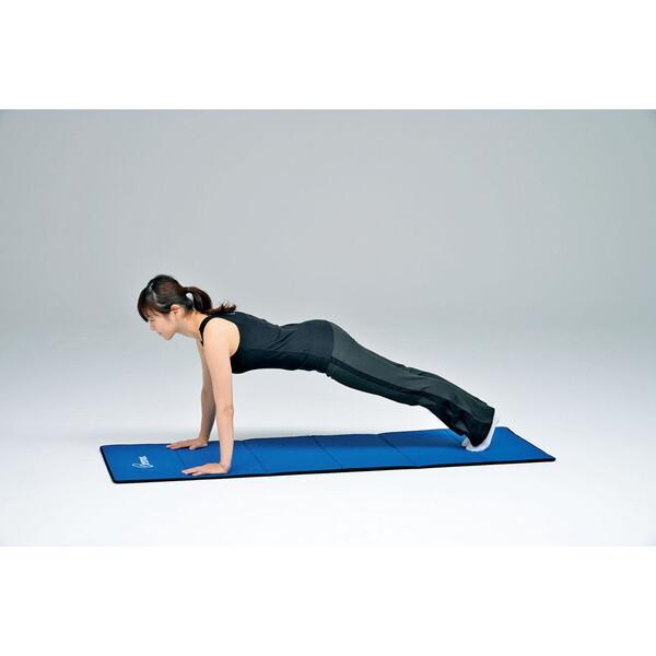 TOEI LIGHT トーエイライト 学校体育器具 エクササイズマット6折 ブルー H7258 : MAXZEN Direct Yahoo!店 - 通販 - Yahoo!ショッピング