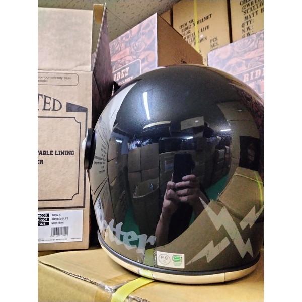 RIDEZ RH-X RIDEZ X HELMET 2WHEEL'S LIFE L バイク用フルフェイスヘルメット :4527625122918:MAXZEN Direct Yahoo!店 ...