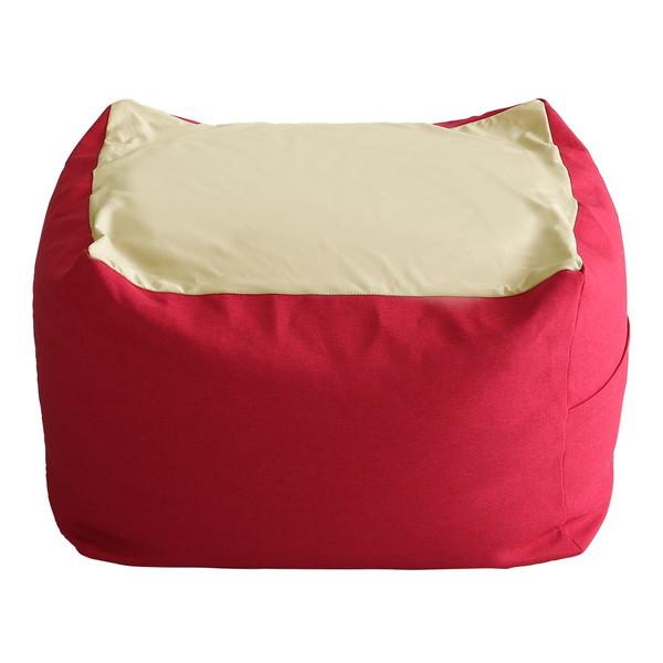 ホームテイスト SH-07-NGMV-L キューブ型ビーズクッション ライトカラー Guimauve Neo-ギモーブネオ- カラーズ L ...