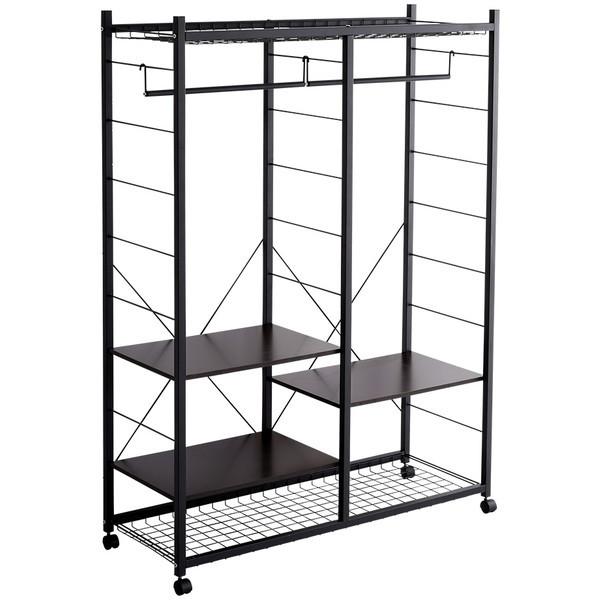 ホームテイスト ハンガーラック119cm幅 Lacatas-ラカタス- ダークブラウン HRK-L12 メーカー直送 : MAXZEN Direct Yahoo!店 - 通販 - Yahoo ...