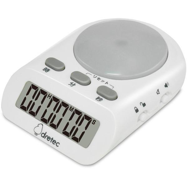 DRETEC T-584WT ホワイト タイムアップ :4536117033274:MAXZEN Direct Yahoo!店 - 通販 - Yahoo!ショッピング