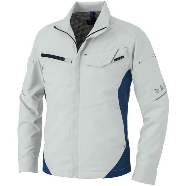 コーコス AE-8091 シルバー SS エコ・ストレッチ 長袖ブルゾン : MAXZEN Direct Yahoo!店 - 通販 - Yahoo!ショッピング