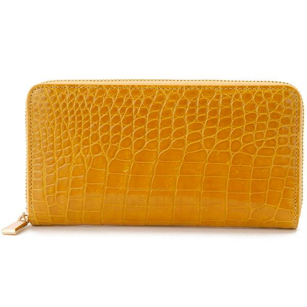 RODANIA ロダニア シャイニングクロコダイル ラウンド長財布 RDOC6754YWSP イエロー : MAXZEN Direct Yahoo!店 - 通販 - Yahoo!ショッピング