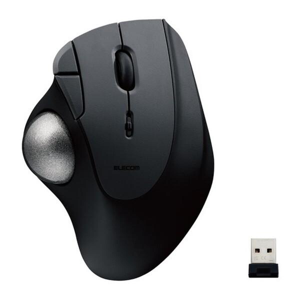 ELECOM M-IT11DRBK ブラック トラックボール マウス (無線 5ボタン ベアリングユニット エルゴノミクス IST) メーカー直送 : MAXZEN Direct Yahoo ...