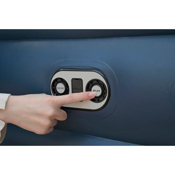 山善 CGAB-002M(GY/NV) グレー/ネイビー 電動エアベッド (コードレスポンプ内蔵/メッシュタイプ) メーカー直送 : MAXZEN Direct Yahoo!店 - 通販 ...