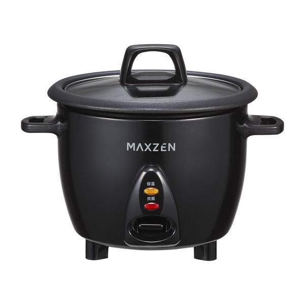 MAXZEN 炊飯器 3合炊き 一人暮らし用 MRC-TX301-BK 二人暮らし 自動保温保温 スイッチ ミニ炊飯器 キッチン家電 炊飯ジャー ブラック マクスゼン 新生活 : MAXZEN ...